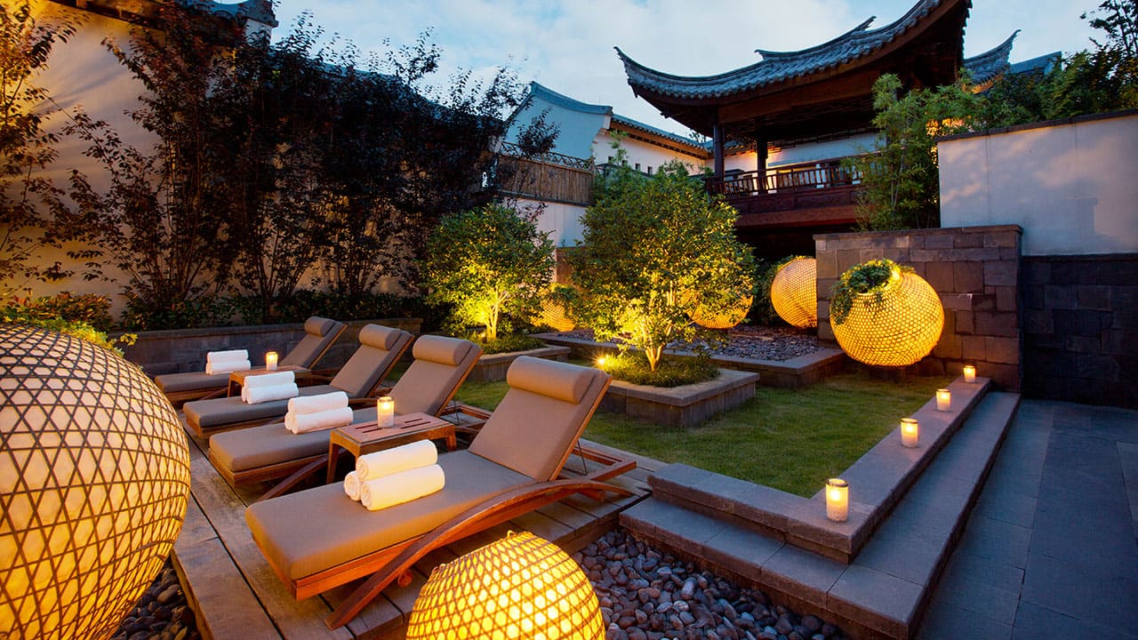 Outdoor Lounge Area